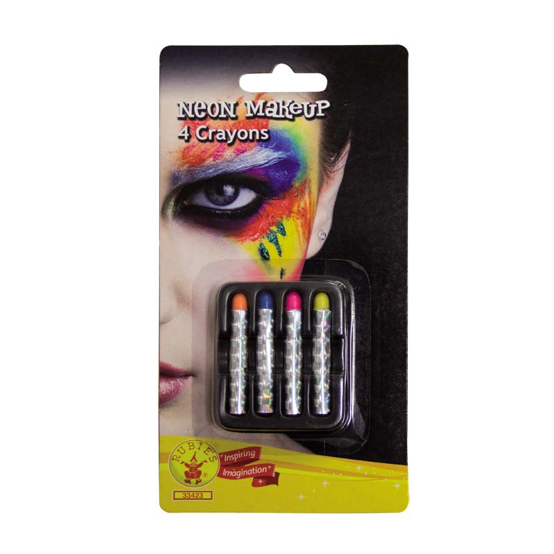 Kit Maquillage Crayon Fluo UV - Acheter maquillages pour déguisement en ...