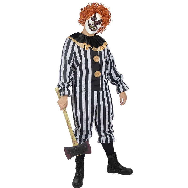 Déguisement Clown macabre pour homme |【Halloween en ligne】