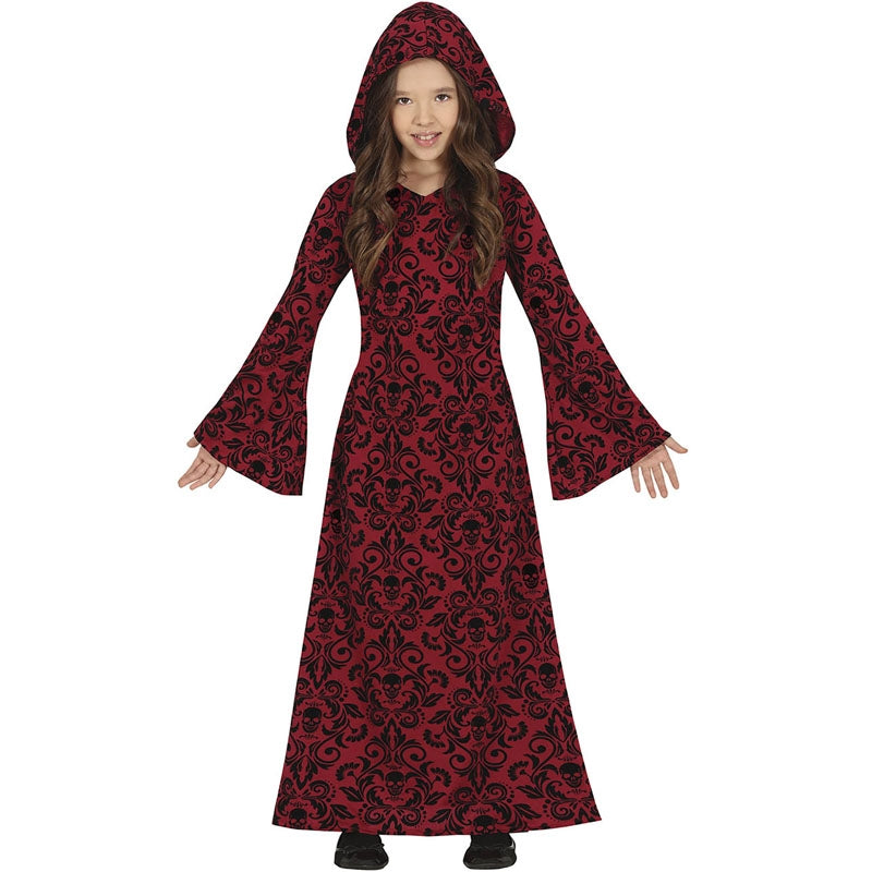 Déguisement Magicienne rouge pour fille |【Boutique Halloween】