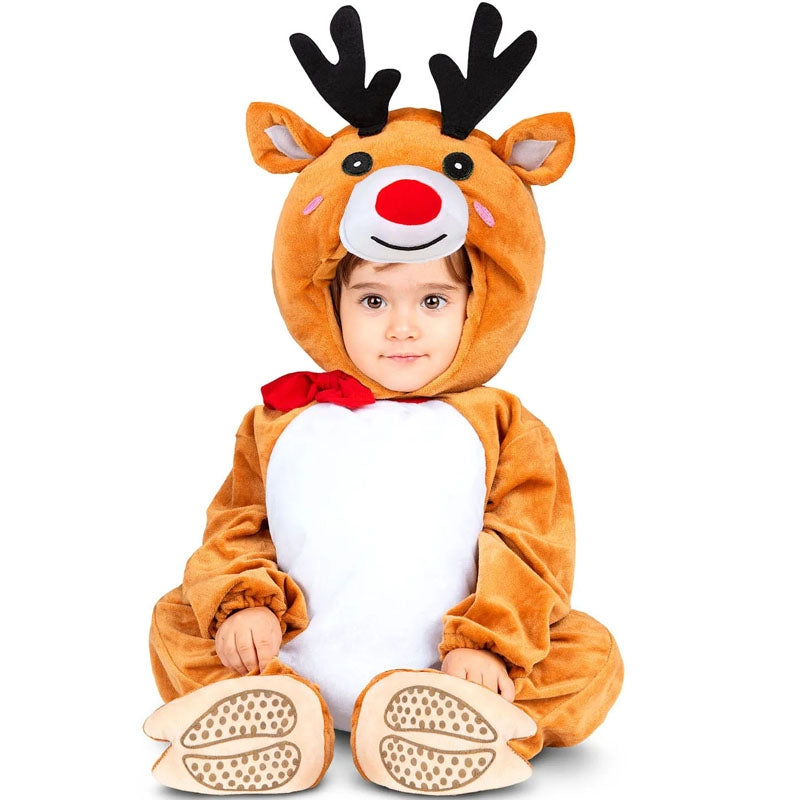 Déguisement Renne en peluche bébé pour Noël |【Achat en ligne】