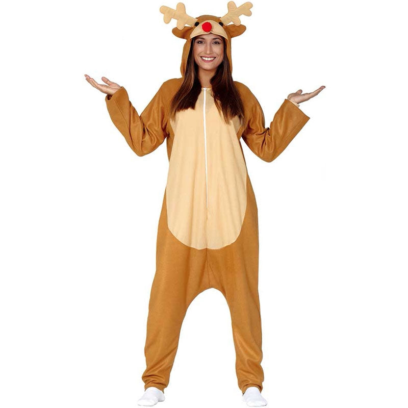Déguisement Renne Rudolph Kigurumi pour Adulte |【Achat en ligne】
