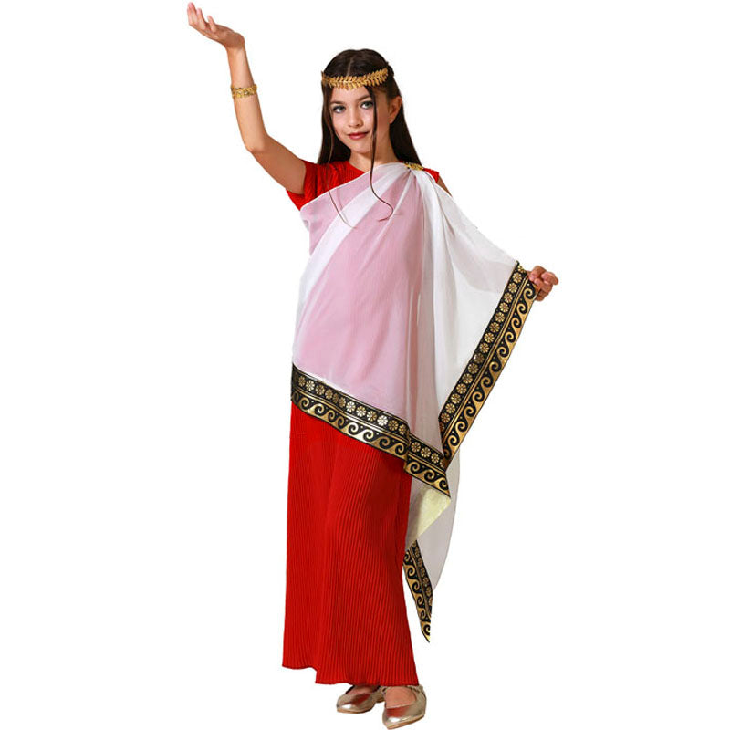 Déguisement Sénatrice romaine pour fille |【Achat en ligne】