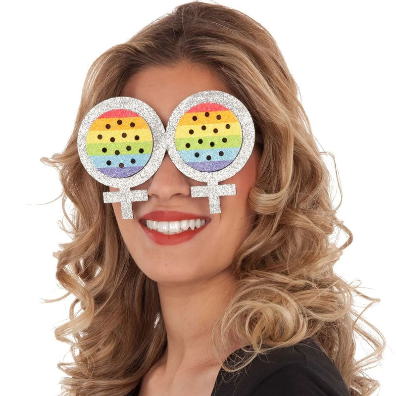 Lunettes Rondes Rainbow pour déguisement【Achat en ligne】
