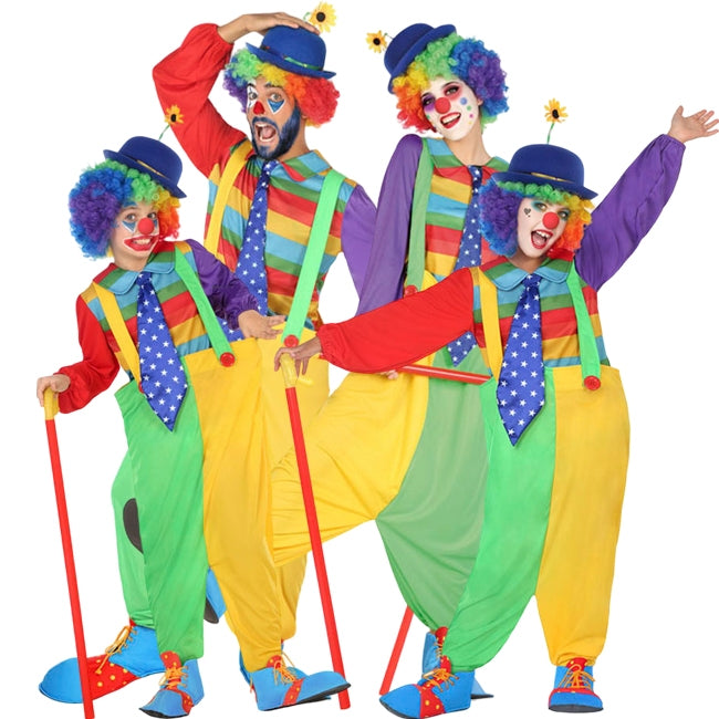 Déguisements Clowns de Cirque adultes et enfants pour familles