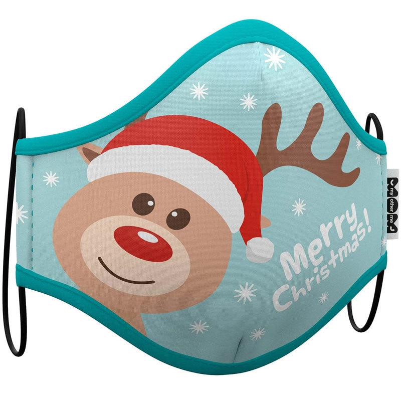 Masque en tissu Renne Noël pour adulte [Achat en ligne]
